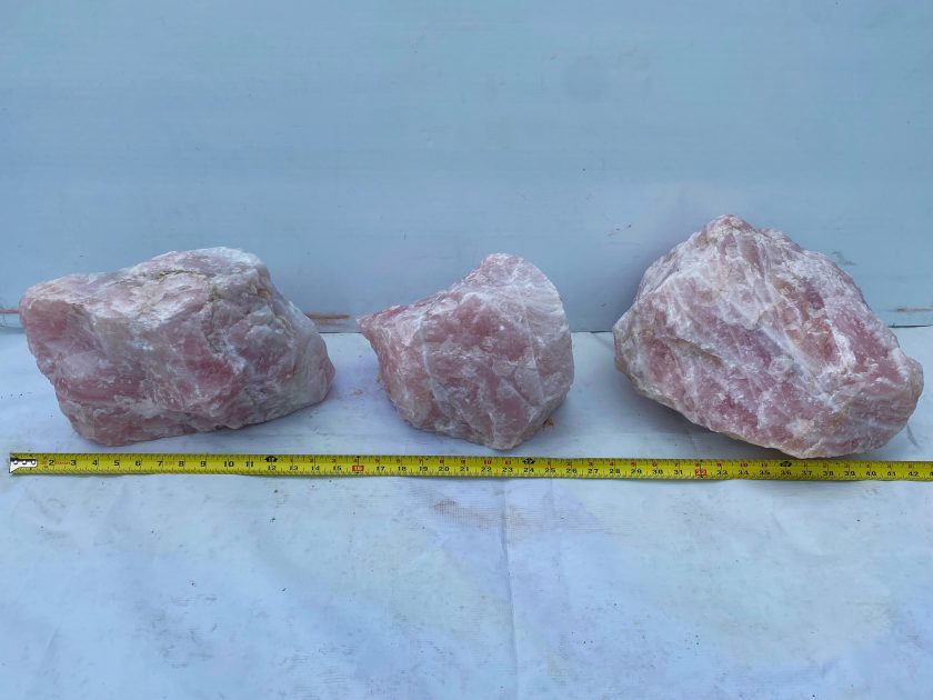Rose Quartz Boulders – Growers Outlet of Lake Worth